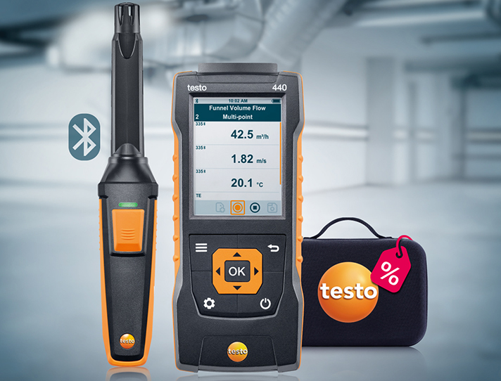 Nueva campaña Testo: los 3 sets del testo 440 y balómetro testo 420 al ...