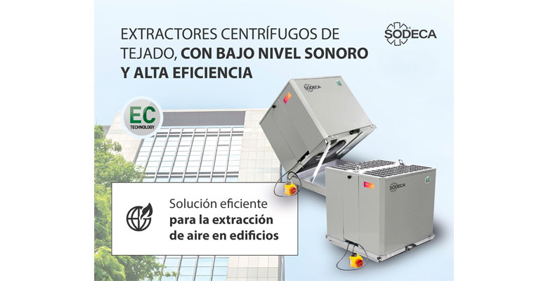 Extractores de tejado con control a caudal o presión constante ...