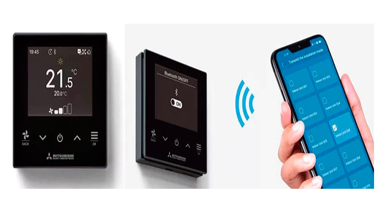 Nuevo control táctil de Mitsubishi Heavy Industries - TecnoInstalación