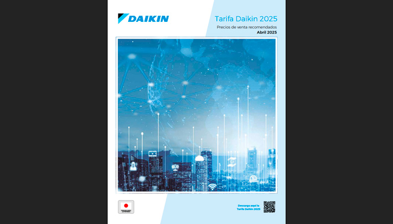 Daikin lanza su nueva tarifa de precios para 2025 - TecnoInstalación